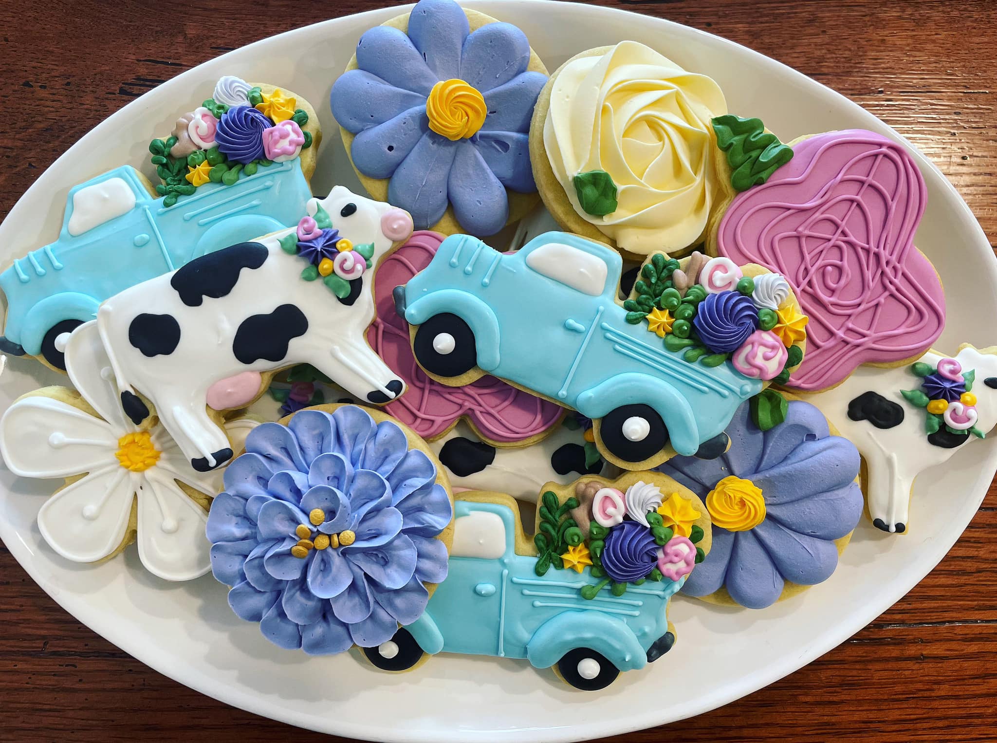 spring royal cookies – Sweet Elephant Bake Shop