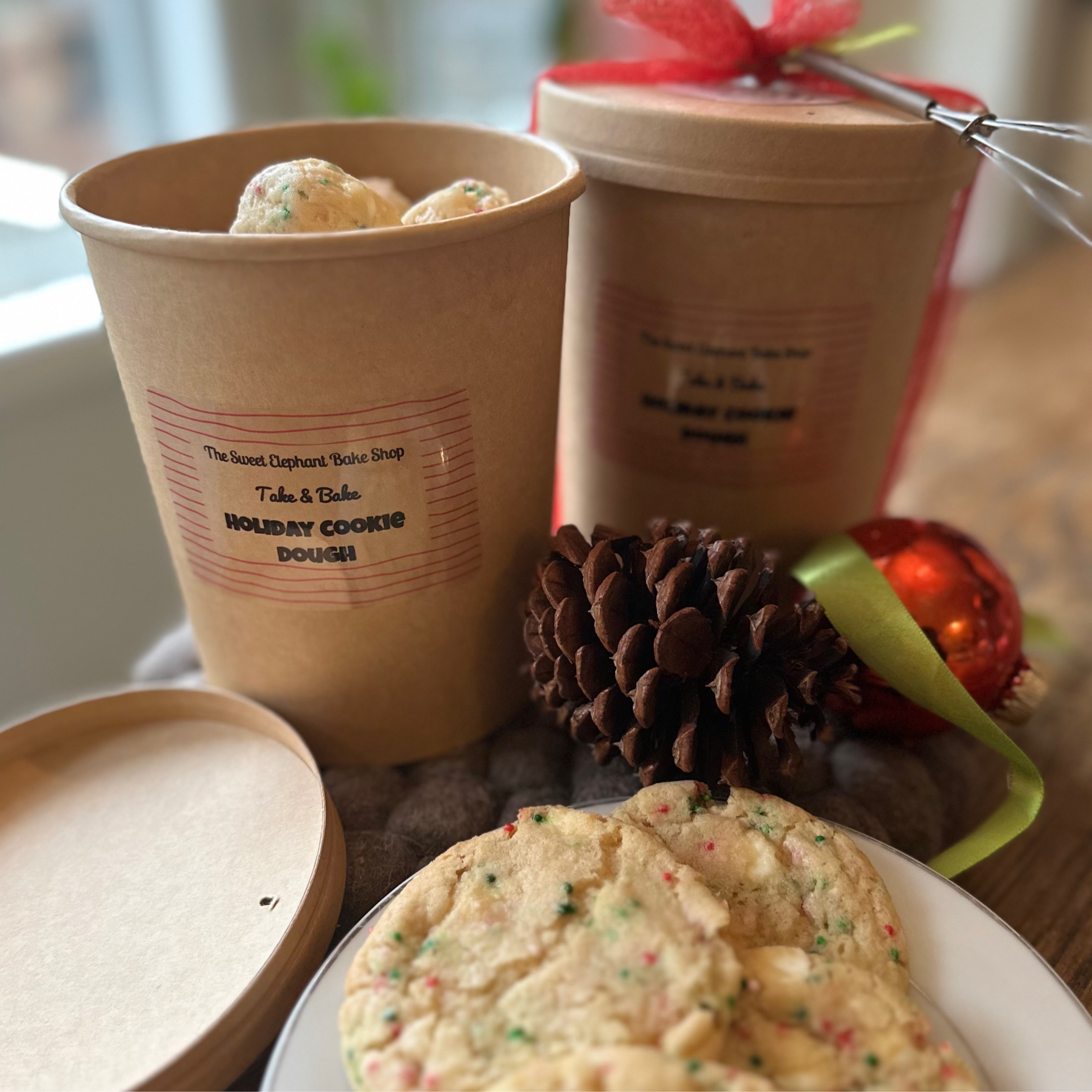 Take & Bake Holiday Cookie Dough – Sweet Elephant Bake Shop